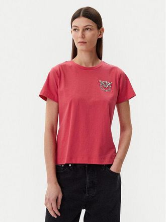 Pinko T-Shirt Nambrone 103320 A2G7 Rot Regular Fit