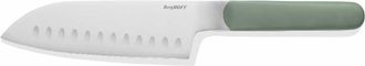 Berghoff Home Santoku-Messer 16,5cm - K&uuml;chenmesser edelstahl - Kochmesser - Messer scharf - Khaki