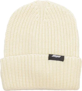 Msgm Msgm, Homme, Accessoires, Beige, Taille: ONE Size Cappello Crema