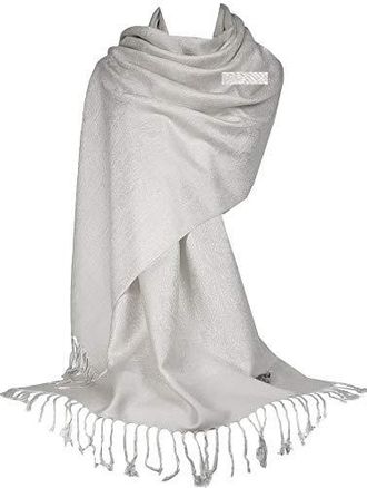 GFM Foulard motif fleurs paisley style pashmina Wrap (P093-OSFD)