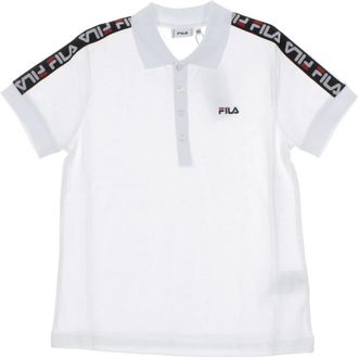 Fila Wei&szlig;e Damen Polo Shirt - - Tops - Damen - Wei&szlig; - S