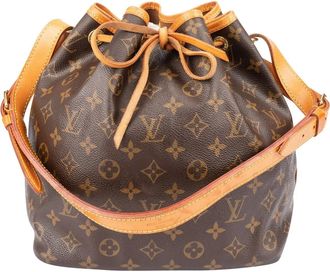 Louis Vuitton Crossbody Bags - Louis Vuitton Canvas Monogram Sac Noe Petit Should - Gr. unisize - in Braun - für Damen