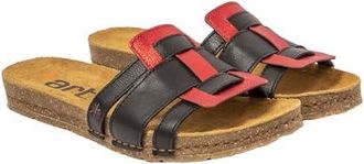 Art Femme 0259 Cr&egrave;te Sandale, Nappa Multi Black, 40 EU