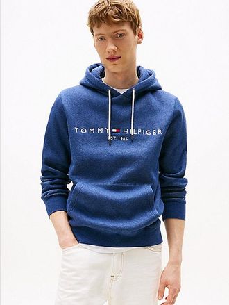 Tommy Hilfiger Sweat à capuche en molleton Flex à logo brodé