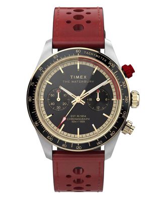 Timex Waterbury Heritage Rot Herren Armbanduhr TW2Y93400