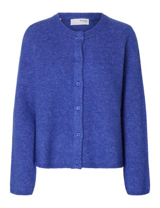 Selected Female Strickjacke Wollmix