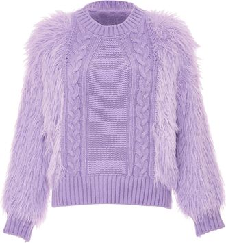 Mymo Pullover Frauen hellblau