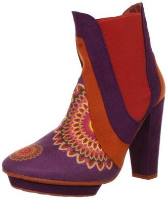 Desigual Roma, Chaussures montantes femme - Orange (7015), 40 EU
