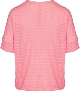 bianca Kurzarmshirt JULIE in leichter Strukturqualit&auml;t in Trendfarbe