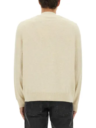 Isabel Marant Logo-Embroidered Cotton Cardigan - Ivory