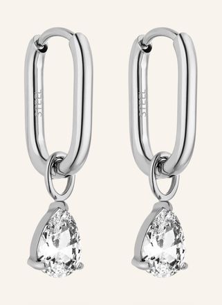 s.Oliver S.Oliver Creolen Aus Edelstahl silber