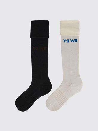 Wales Bonner Chaussettes Y-3 x en coton c&ocirc;tel&eacute; avec logo jacquard