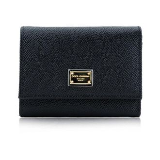 Dolce & Gabbana Automatische Knopf Damen Geldb&ouml;rse - - Accessories - Damen - Schwarzk - ONE SIZE