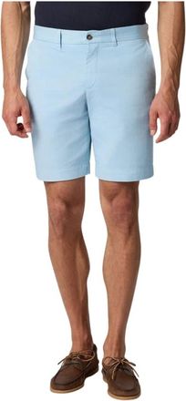 Brooks Brothers Homme, Shorts, Bleu, Taille: W36 Shorts Bermuda en gabardine de coton stretch
