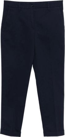 Aspesi Femme, Pantalons, Bleu, Taille: 38 FR Pantalon Cropped