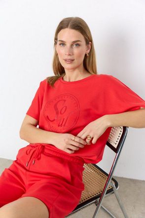 Soyaconcept Kurzarmshirt SC-BANU 301 Viskosemischung