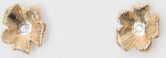 Maje Blumen-ohrstecker - Golden - Maje