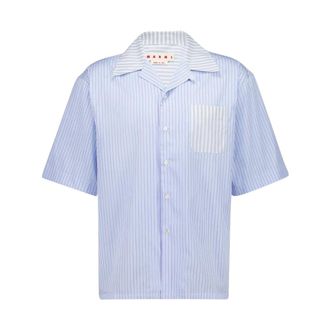 Marni Herren, Shirts, Blau, MGr&ouml;&szlig;e