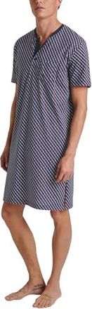 CALIDA Impression Relax Chemise de Nuit, Rouge Mars, 46-48 Hommes