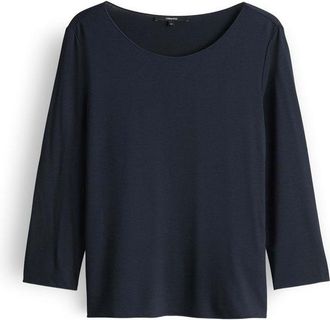 someday 3/4-Arm-Shirt KIROSA Slim aus ECOVERO Viskosemix schmale Passform, gerader Schnitt, normale L&auml;nge
