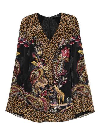Etro Robe Courte - Multicolore