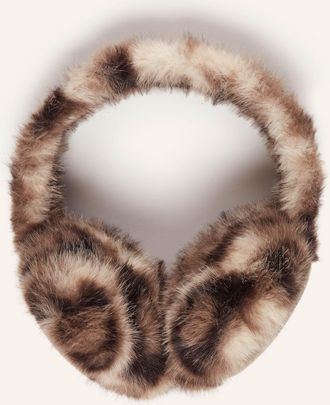 Loevenich Loevenich Ohrenwärmer Aus Kunstfell beige