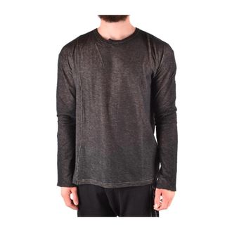 Isabel Benenato Lang&auml;rmliger Pullover - - Tops - Herren - Schwarzk - L