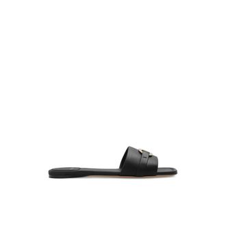 Ferragamo Femme, Chaussures, Noir, Taille: 35 1/2 EU Leah slides
