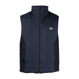 Tommy Hilfiger Blaue Tech Essentials Weste - - Jackets - Herren - Blau - S