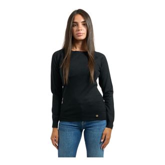 Yes-Zee YES Zee, Femme, Pulls, Noir, Taille: 40 FR Pull ras du cou