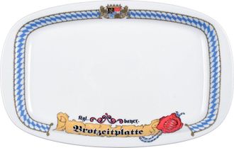 SELTMANN WEIDEN 001.325522 1/2 Dick Bayern - Platte/Servierplatte/Servierteller - oval - 33 cm - Porzellan