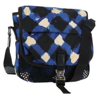 Chanel Sac bandouli&egrave;re vintage en nylon Pre-owned - Femme - Pre-owned - Bleu - Taille: ONE Size