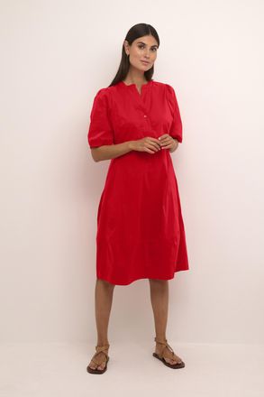 Culture Kleid Casual Fit Feurig Rot red