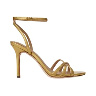 Ralph Lauren Femme, Chaussures, Jaune, Taille: 41 EU Sandales Kendyl