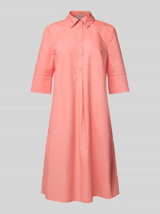 Christian Berg Knielanges Hemdblusenkleid mit 1/2-Arm