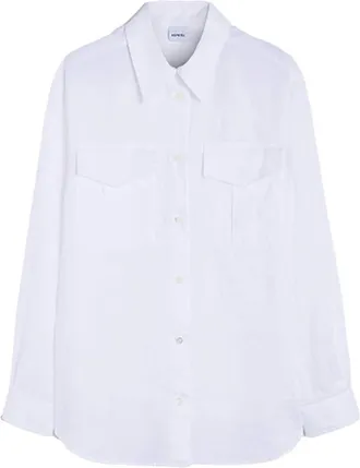 Aspesi Femme, Blouses et Chemises, Blanc, Taille: 38 FR Chemise utilitaire classique en coton