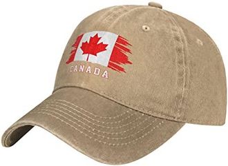 Generic Casquettes De Golf Drapeau Canadien Classique Pare-Soleil Casquette S&eacute;chage Rapide Golf Hats pour Voyage Les Saisons Course