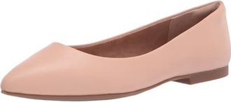 Amazon Essentials Ballerines Plates à Bout Pointu pour Femme, Rose poudré, Pointure 44 Large