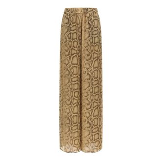 Andamane Lena Pants - - Trousers - Damen - Beige - M