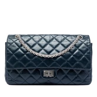 Chanel Pre-owned Reissue Double Flap Bag - - Pre-owned - Damen - Blau - ONE SIZE