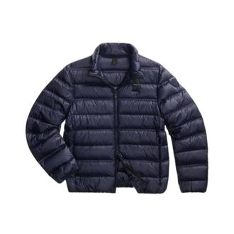 Blauer Kurze Belmont Daunenjacke - - Jackets - Herren - Blau - L