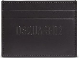 Dsquared2 Clutches - Calfskin Leather Clutch - Gr. unisize - in Schwarz - für Damen