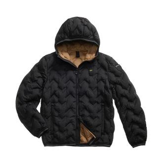 Blauer Homme, Vestes, Noir, Taille: L Piery Down Jacket