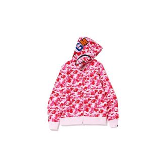 A Bathing Ape ABC Camo Shark Full Zip Hoodie - - Sweatshirts & Hoodies - Damen - Mehrfarbig - L