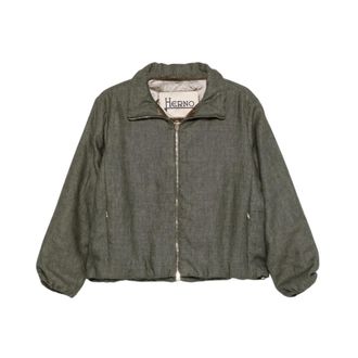 Herno Bomberjacke - - Jackets - Damen - Gr&uuml;n - L