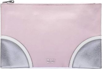 Prada Pre-owned Sacoche Saffiano - Femme - Pre-owned - Rose - Taille: ONE Size