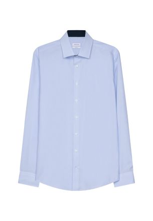 Seidensticker Herren Business Hemd - Shaped Fit - Bügelfrei - Kent Kragen - Langarm - 100% Baumwolle