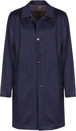 Kired Kired, Homme, Manteaux, Bleu, Taille: 4XL Peak Coat