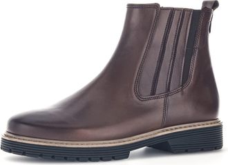 Gabor Damen Chelsea Boots, Frauen Stiefeletten,Wechselfu&szlig;bett,Moderate Mehrweite (G),halbstiefel,Kurzstiefel,Sattel/EF (Micro),41 EU / 7.5 UK