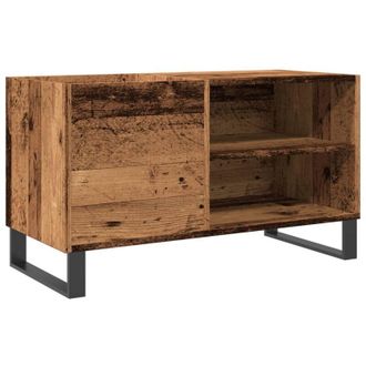 vidaXL Armoire &agrave; disques vieux bois 84,5x38x48 cm bois ding&eacute;nierie Vidaxl